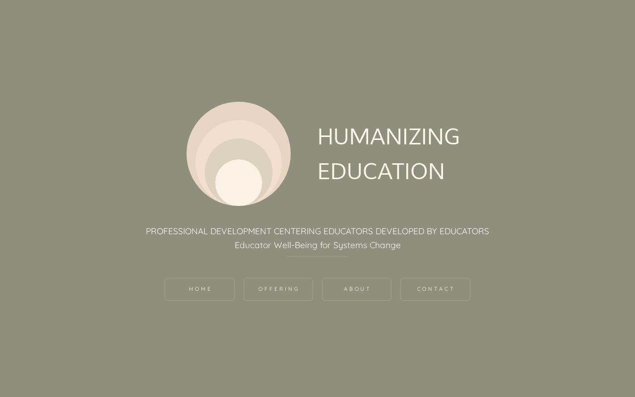 Humanizing Education